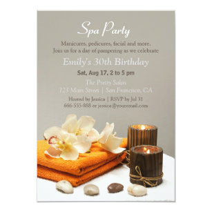 Massage Invitations | Zazzle