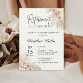 Elegant Retirement Party Card Online Printable | Zazzle