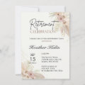 Elegant Retirement Party Card Online Printable | Zazzle