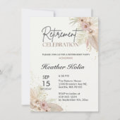 Elegant Retirement Party Card Online Printable | Zazzle