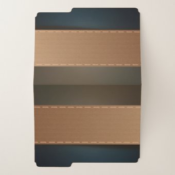 Elegant Retro File Folder | Zazzle