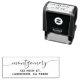 Elegant Return Address Calligraphy Self-inkin Self-inking Stamp | Zazzle