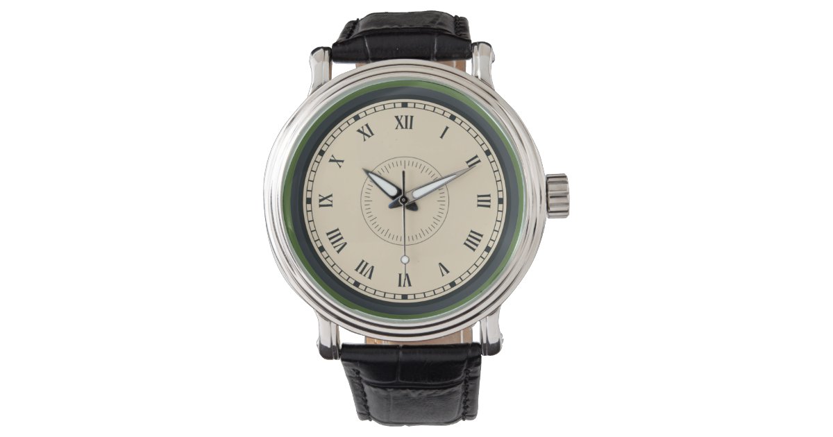 Elegant Roman Numeral Watch | Zazzle