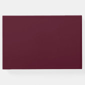 Elegant Romantic Floral Wedding Guest Book | Zazzle