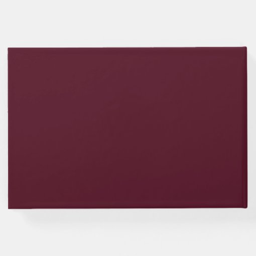 Elegant Romantic Floral Wedding Guest Book | Zazzle