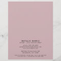 Elegant Rose Gold Notary Loan Agent Flyer | Zazzle