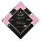 Elegant Roses, Gold Tiara Glitter Graduation Cap | Zazzle