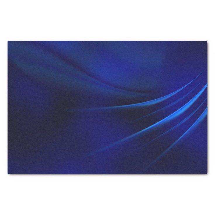 Elegant Royal Blue Material Tissue Paper | Zazzle