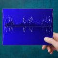Elegant Royal Blue Wedding Envelope | Zazzle