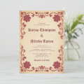 Elegant Royal Fantasy Medieval Wedding Invitation | Zazzle