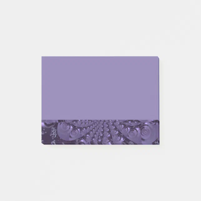 Elegant Royal Purple Liquid Sparkle Post-it Notes | Zazzle