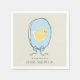 Elegant Rubber Ducky Ribbon Baby Shower Napkins | Zazzle