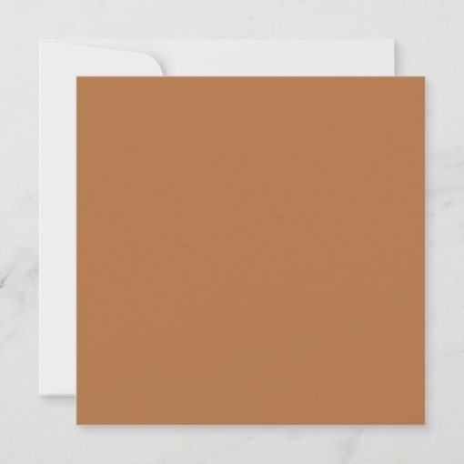 Elegant Rust Orange Watercolor Couples Shower Invi Invitation | Zazzle