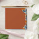 Elegant Rust Terracota Boho Navy And Rust Wedding Envelope | Zazzle