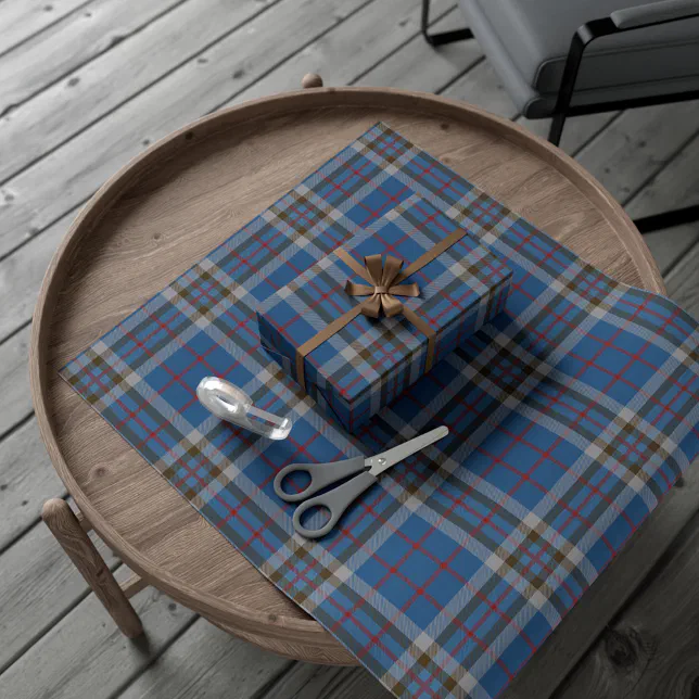 Elegant Rustic Plaid Classic Tartan Wrapping Paper | Zazzle