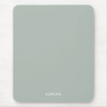 Elegant Sage Green Personalized Name - Mouse Pad | Zazzle