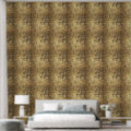 Elegant Scratched Gold Matte Wallpaper | Zazzle