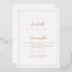 Elegant Script Border 40th Birthday Party Luxury Foil Invitation | Zazzle
