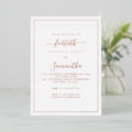 Elegant Script Border 40th Birthday Party Luxury Foil Invitation | Zazzle