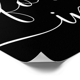 Elegant Script In Loving Memory 2 Photo Funeral Poster | Zazzle