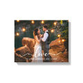 Custom Wedding Photo Personalized Canvas Art | Zazzle