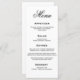 Elegant Script Menu | Zazzle