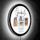 Elegant Script Multi Photo Graduation Graduate LED Sign | Zazzle