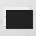 Elegant Script Photo Black Gold Graduation Thank You Card | Zazzle