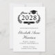 Elegant Script Photo College Graduation Announcement | Zazzle