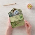 Elegant Shamrock Clover Irish Celtic Photo QR Code All In One ...