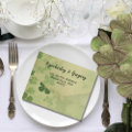 Elegant Shamrock Clover Irish Celtic QR Code All In One Invitation | Zazzle