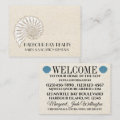 Elegant Shell Business Card - Choose Your Paper | Zazzle