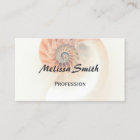 Elegant Sea Shell Business Card | Zazzle.com