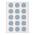 Elegant Signature Script Dusty Blue Wedding Favor Edible Frosting ...