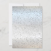 Elegant Silver Glitter Graduation Cap,Confetti Invitation | Zazzle