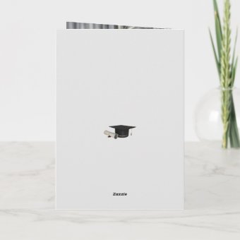 Elegant Silver Glitter You Have Graduated Photo Card | Zazzle