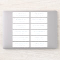Elegant Simple Minimalist Modern Address Label | Zazzle