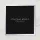Elegant Simple Plain Modern Silver Professional Square Business Card ...