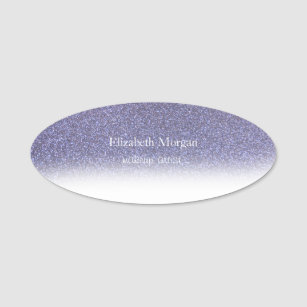 Purple Name Tags | Zazzle