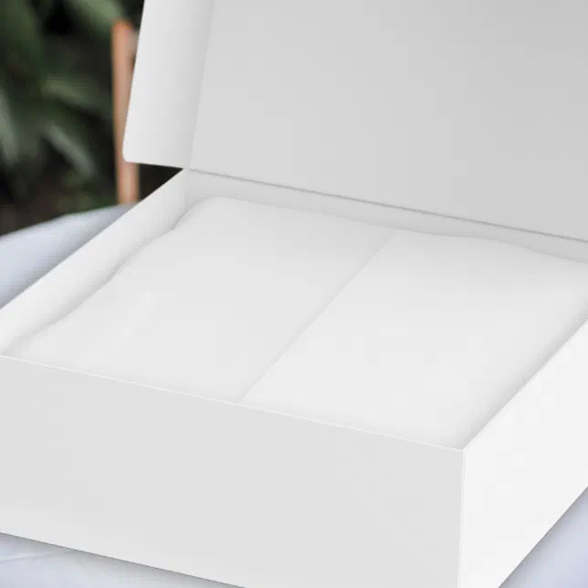 Elegant Simple White Wedding Tissue Paper | Zazzle