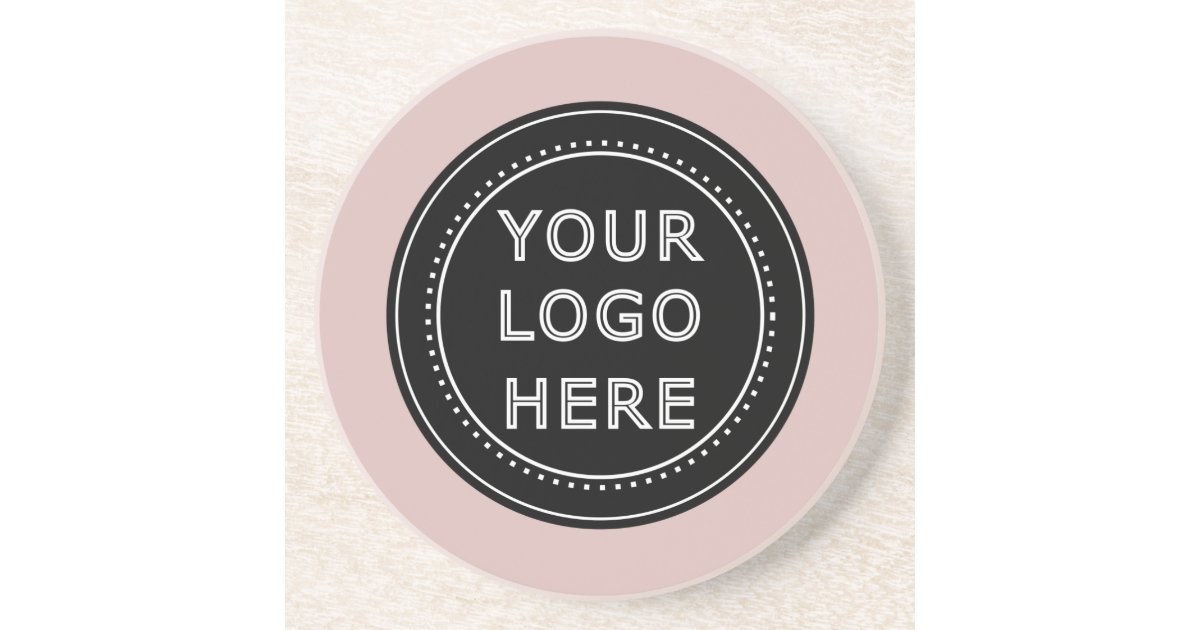 Elegant & Sleek Black QR Code Coaster | Zazzle