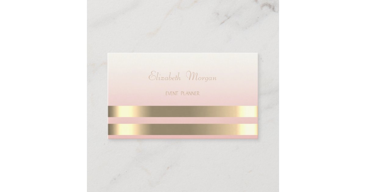 Elegant Sophisticated Chic Modern Business Card | Zazzle