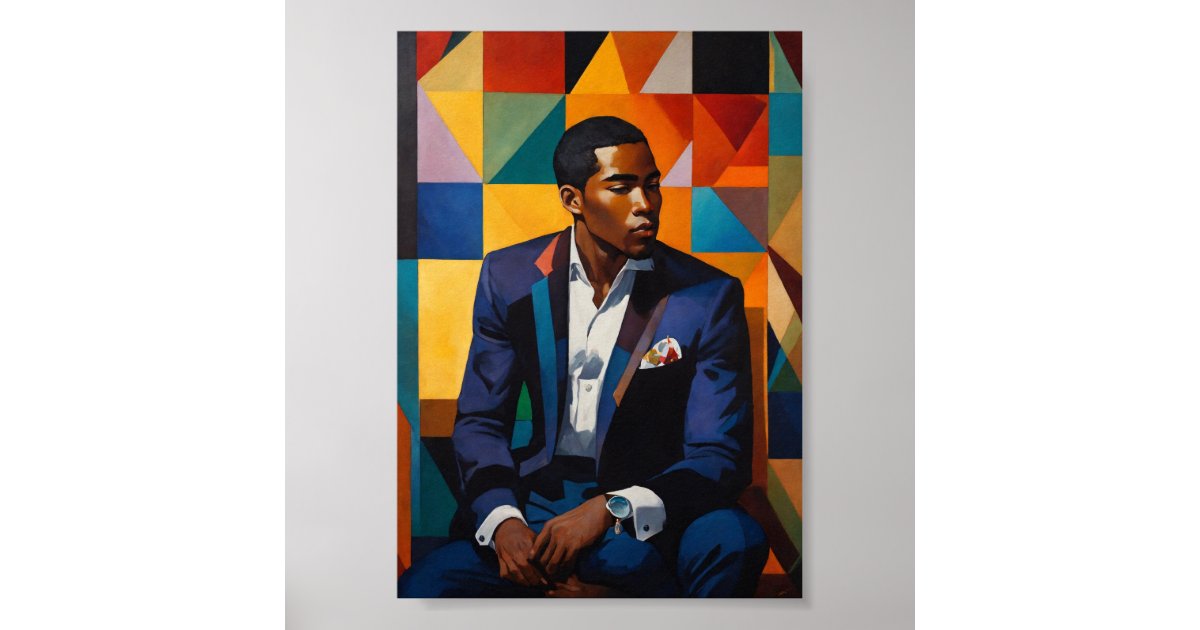 Elegant Sophisticated Harlem Renaissance Poster | Zazzle