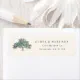 Elegant Southern Oak Tree Custom Address Label | Zazzle