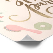 Elegant Spa Party custom welcome sign | Zazzle