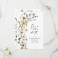 Elegant Spring Floral Save The Date Card | Zazzle