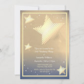 Elegant Star Birthday Invitation | Zazzle