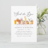 Elegant Stock The Bar Couples Shower Invitation | Zazzle