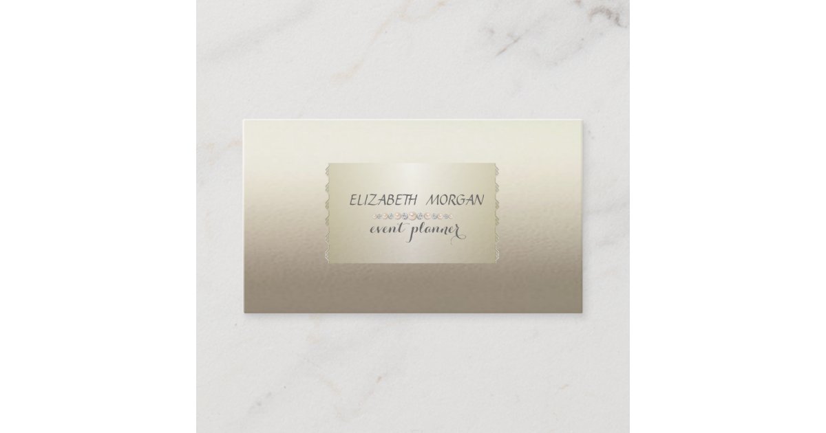 Elegant Stylish,Chic,Professional Business Card | Zazzle