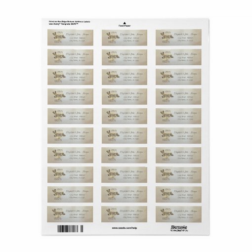 Elegant, stylish ,Christmas Bell Label | Zazzle